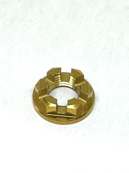 Titanium Ultra-Light King Pin Castle Nut – Toigo Racing