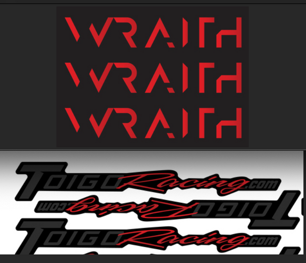 Wraith Graphics Kit – Toigo Racing